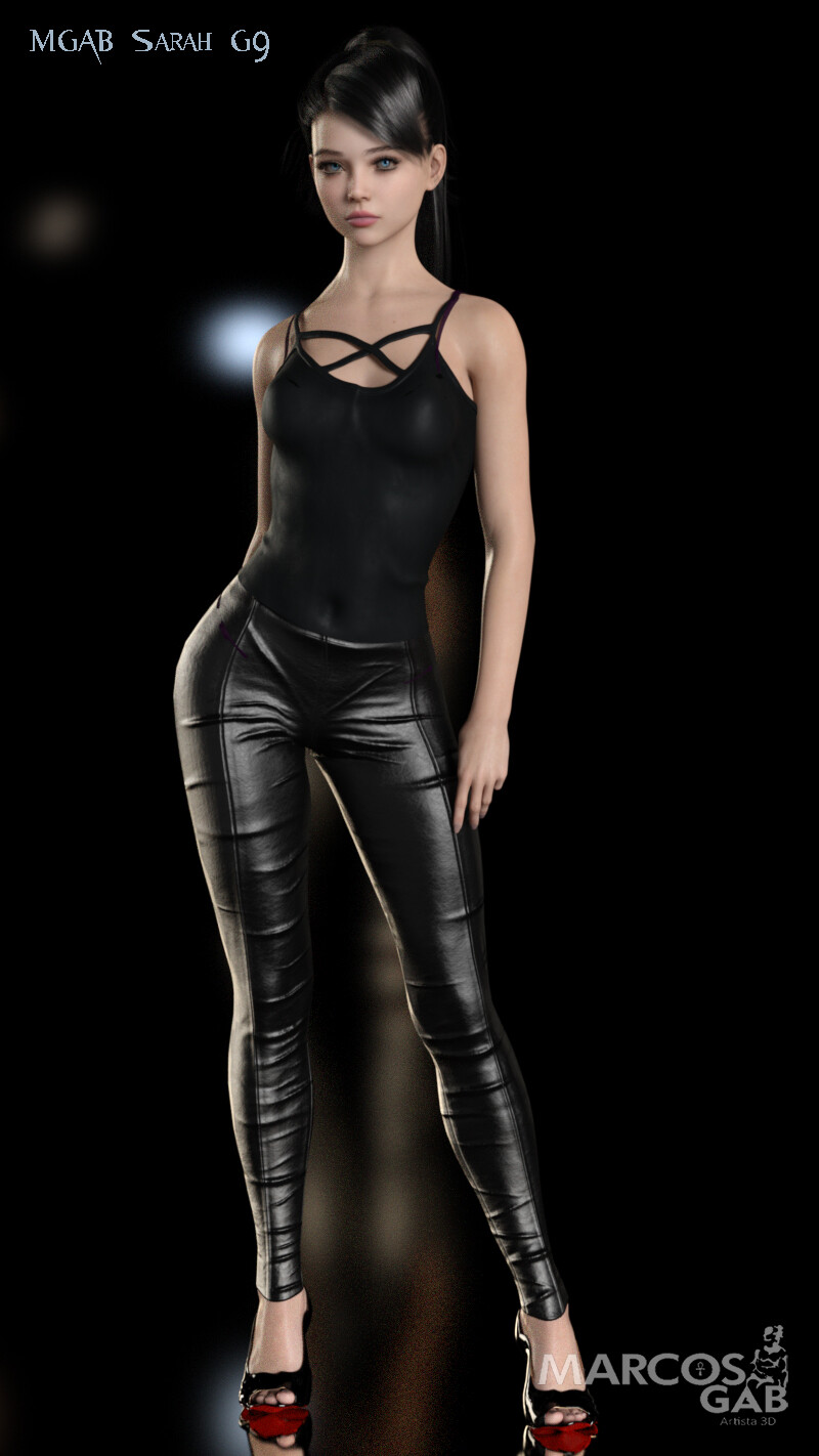 ArtStation - MGAB Sarah for Genesis 9 | Resources