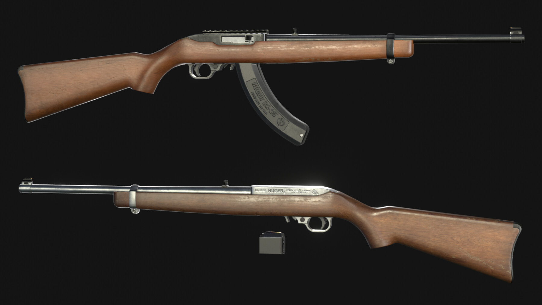 ArtStation - Ruger 10/22 Carbine | Game Assets