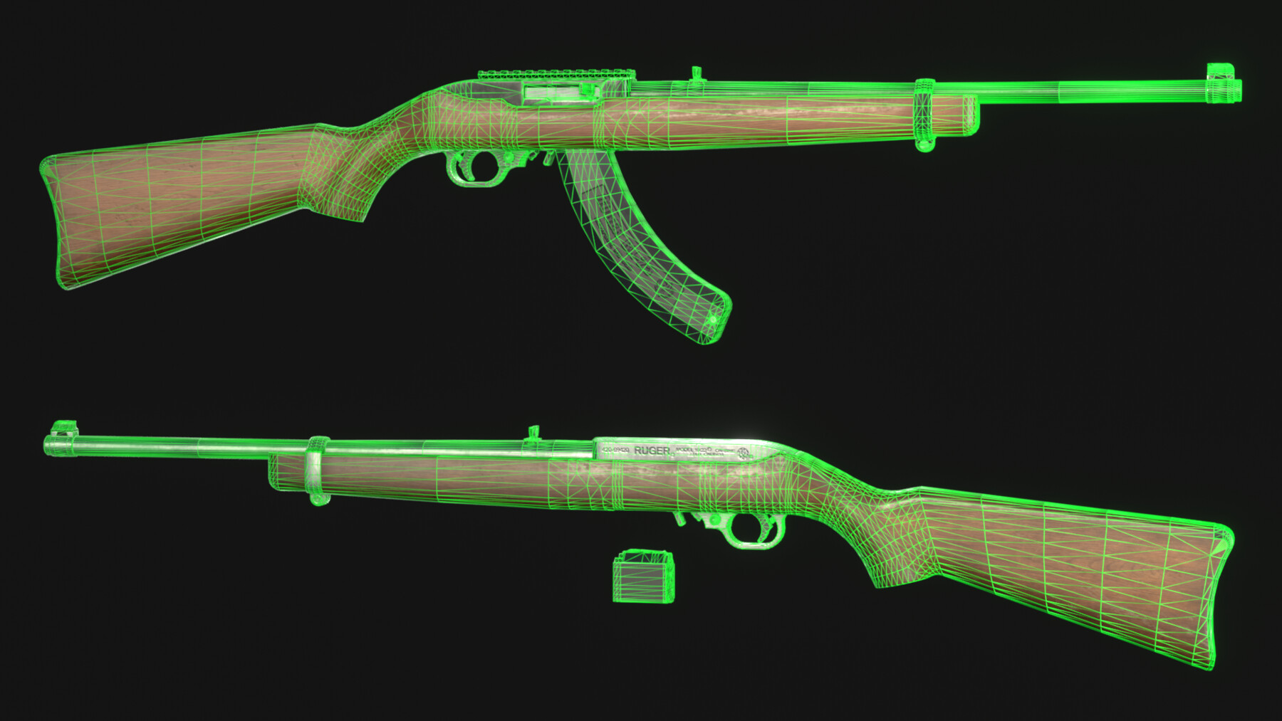 ArtStation - Ruger 10/22 Carbine | Game Assets