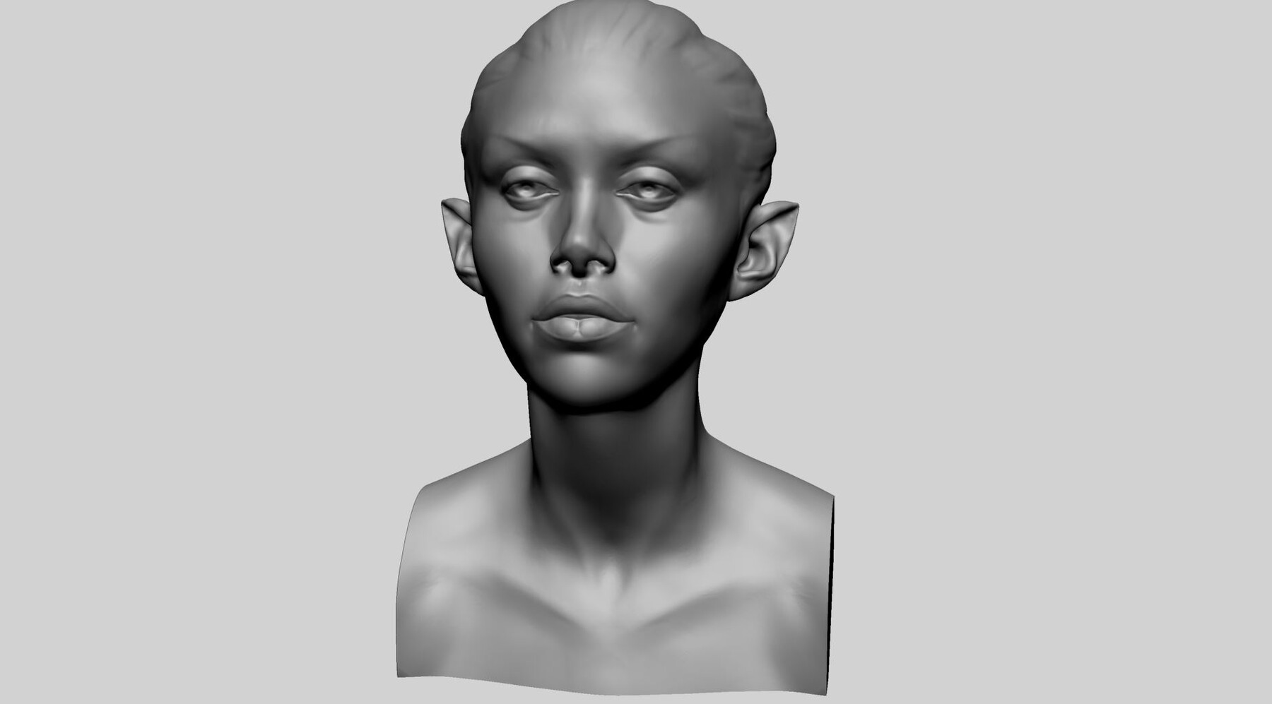ArtStation - Fantasy Female Bust B | Resources