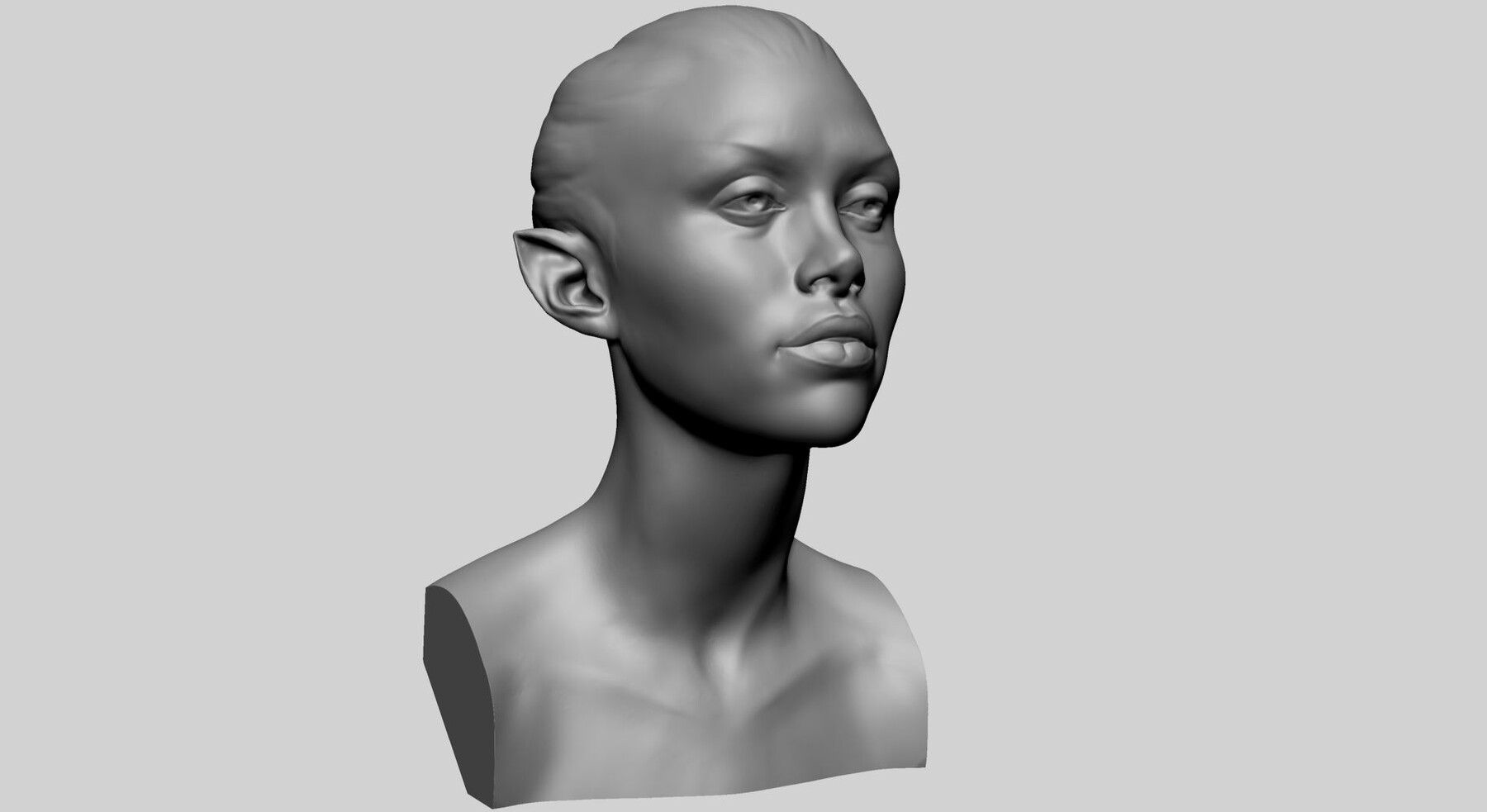 ArtStation - Fantasy Female Bust Collection for 3D Print | Resources
