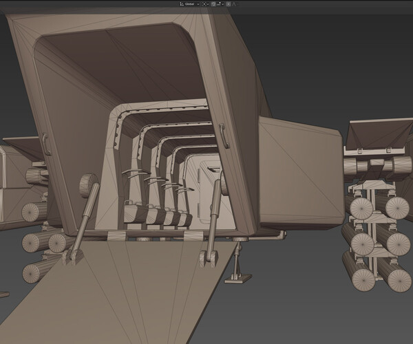 ArtStation - dropShip | Game Assets