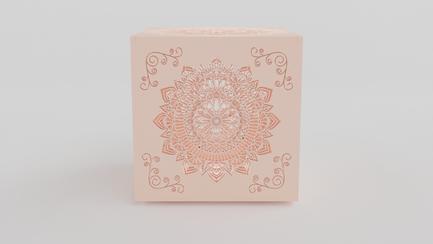 ArtStation - Mandala Patterned Box | Resources