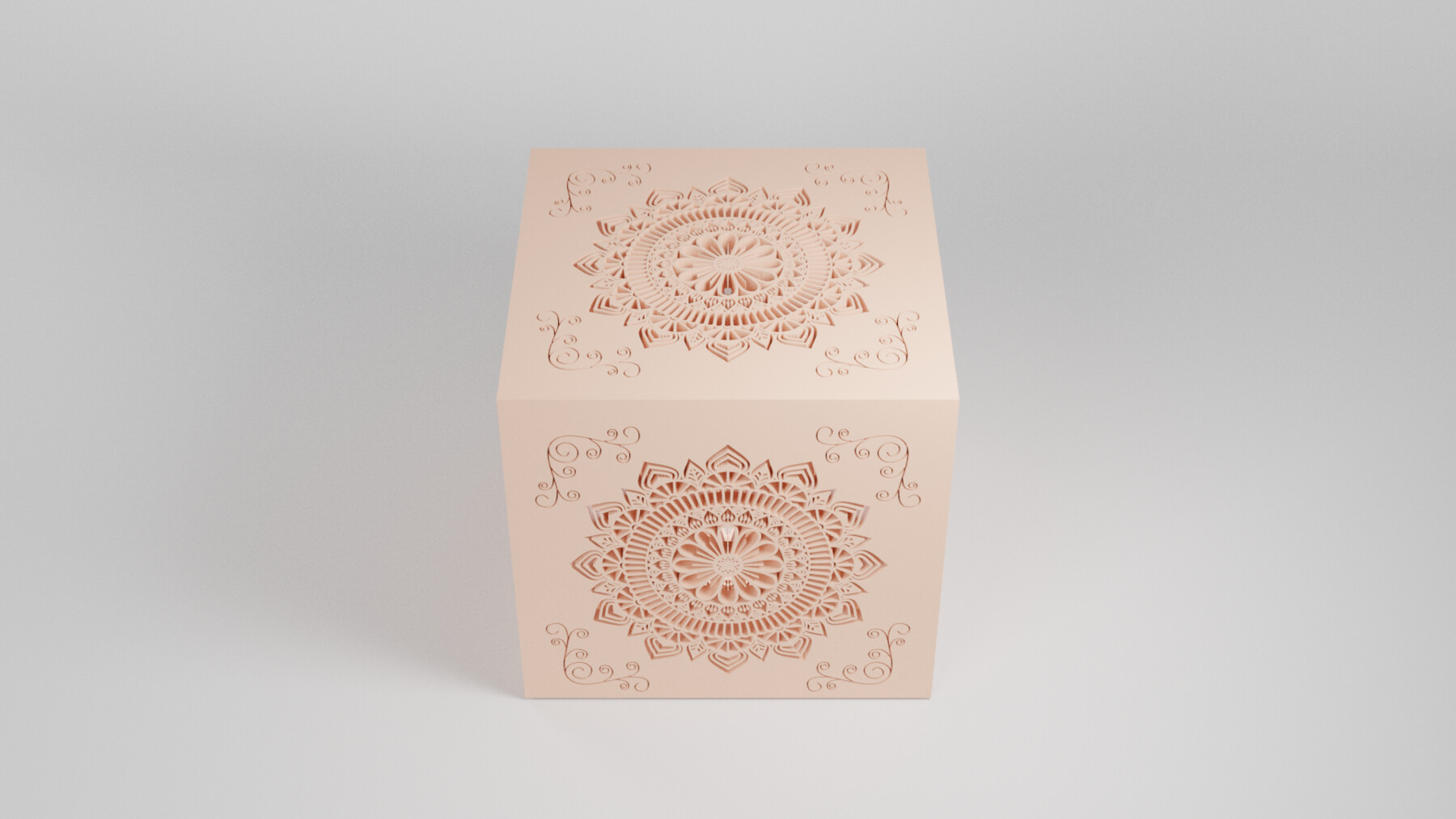 ArtStation - Mandala Patterned Box | Resources