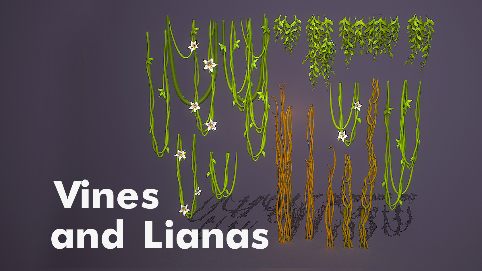 ArtStation - Vines and Lianas | Game Assets