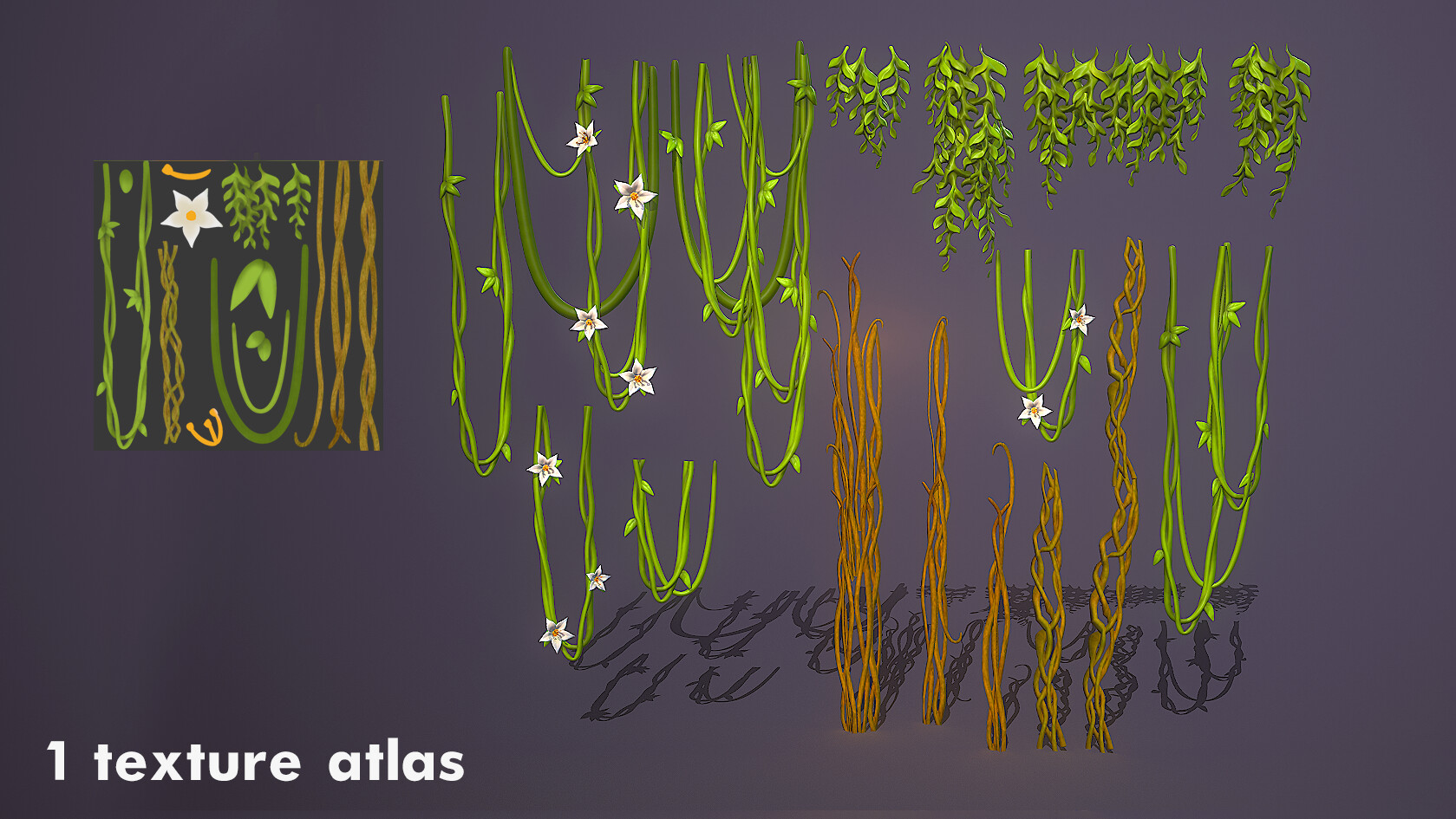 ArtStation - Vines and Lianas | Game Assets