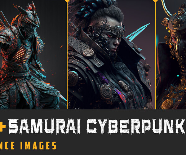 ArtStation - Samurai Cyberpunk Reference _VOL 01 | Artworks