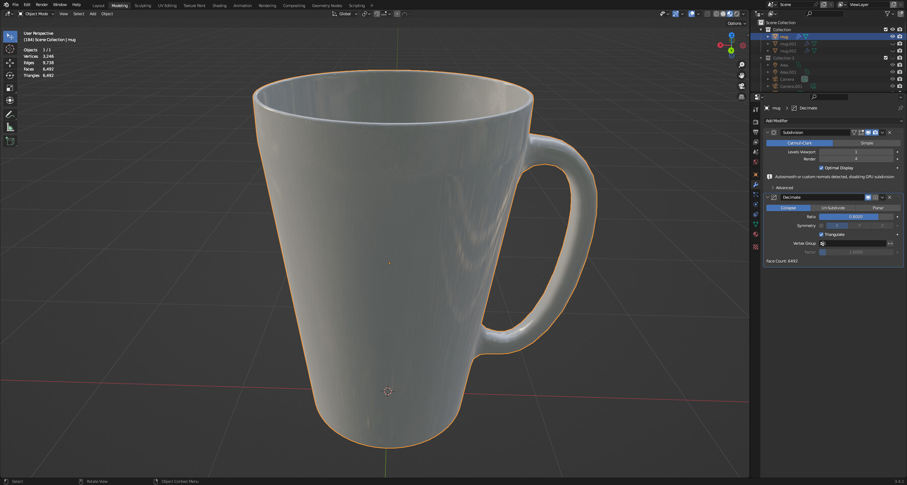 ArtStation - Coffee mug | Game Assets