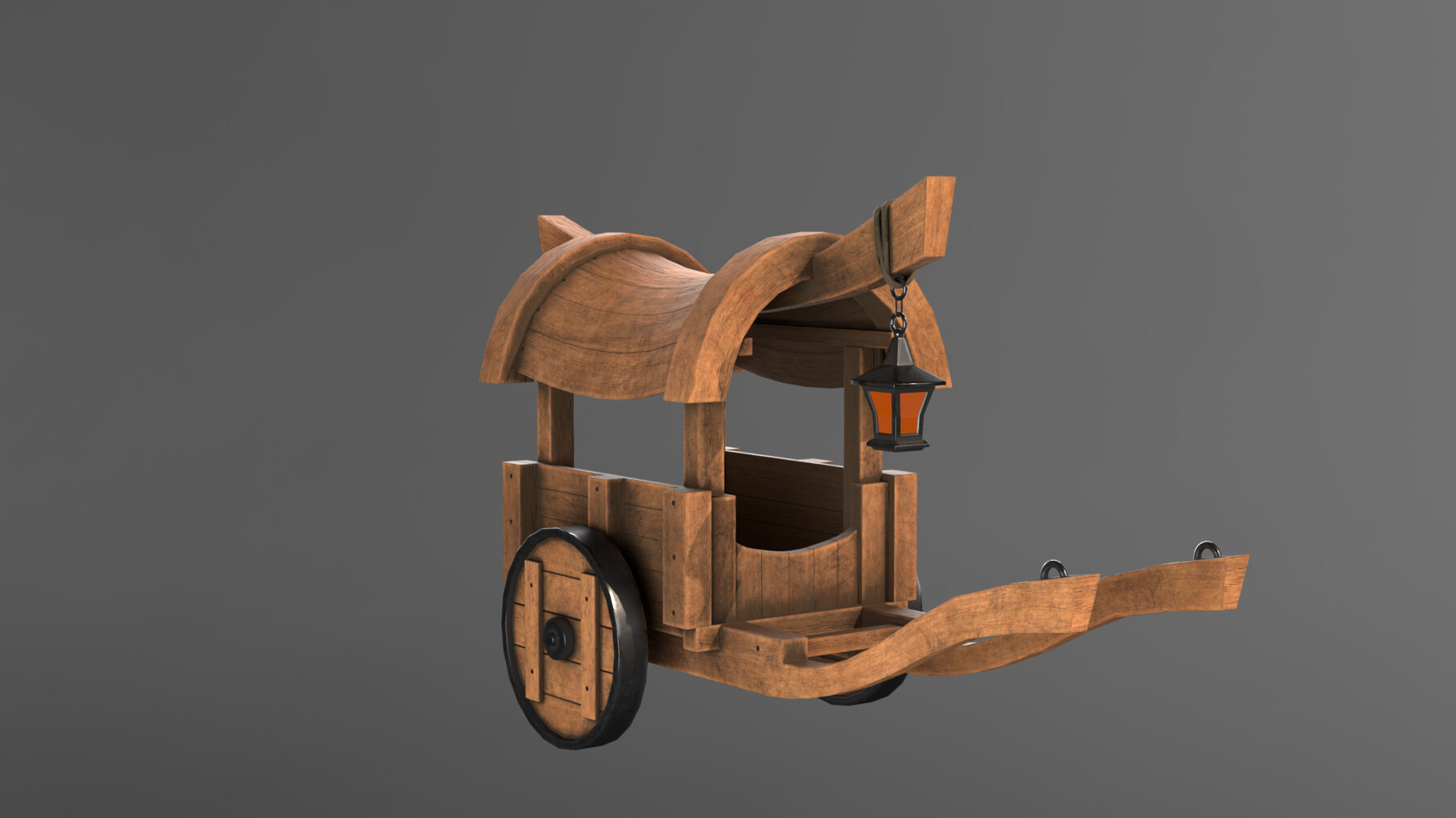 ArtStation - Stylized 3D Game Cart | Game Assets