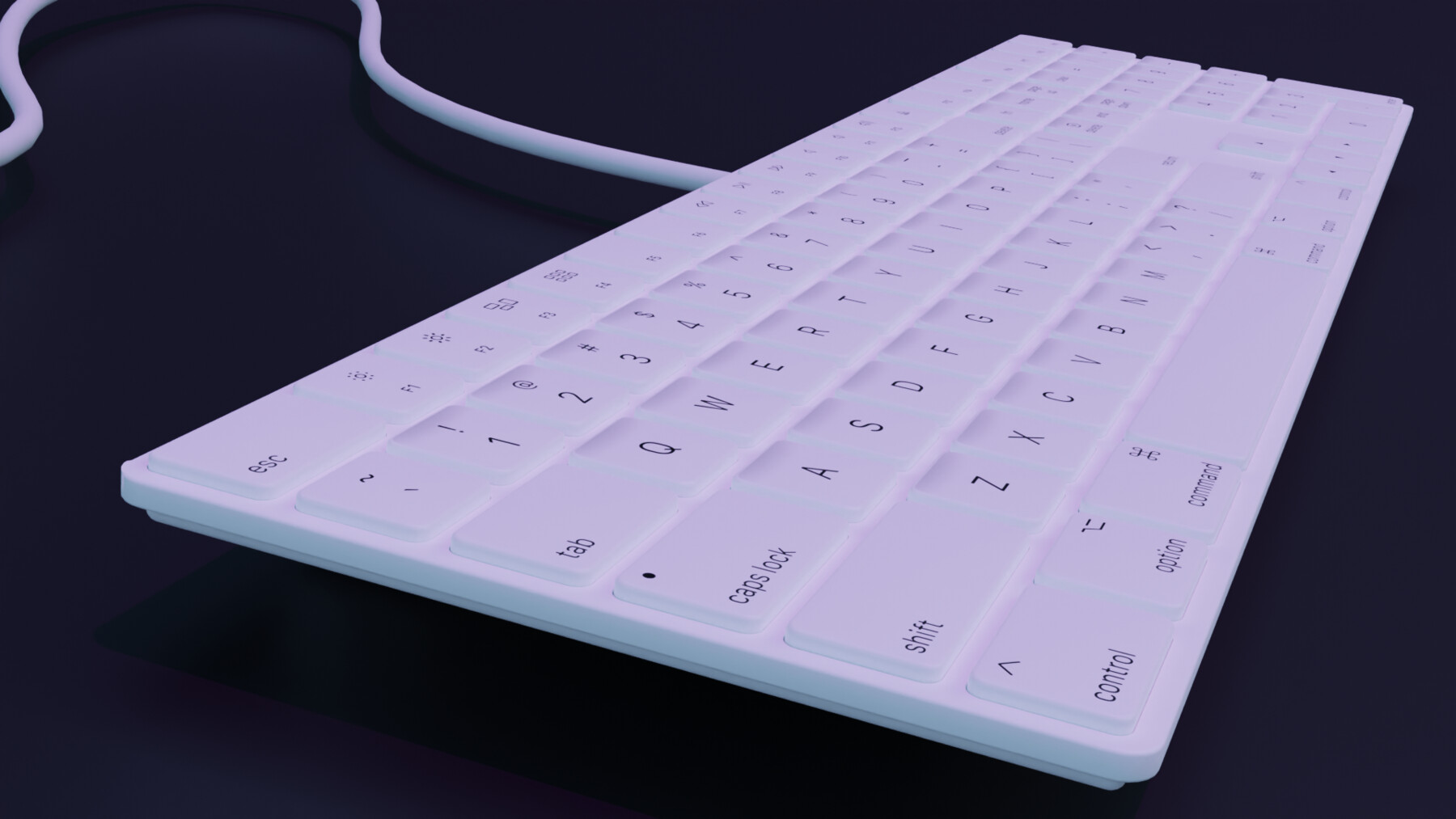 ArtStation - Apple Keyboard | Game Assets