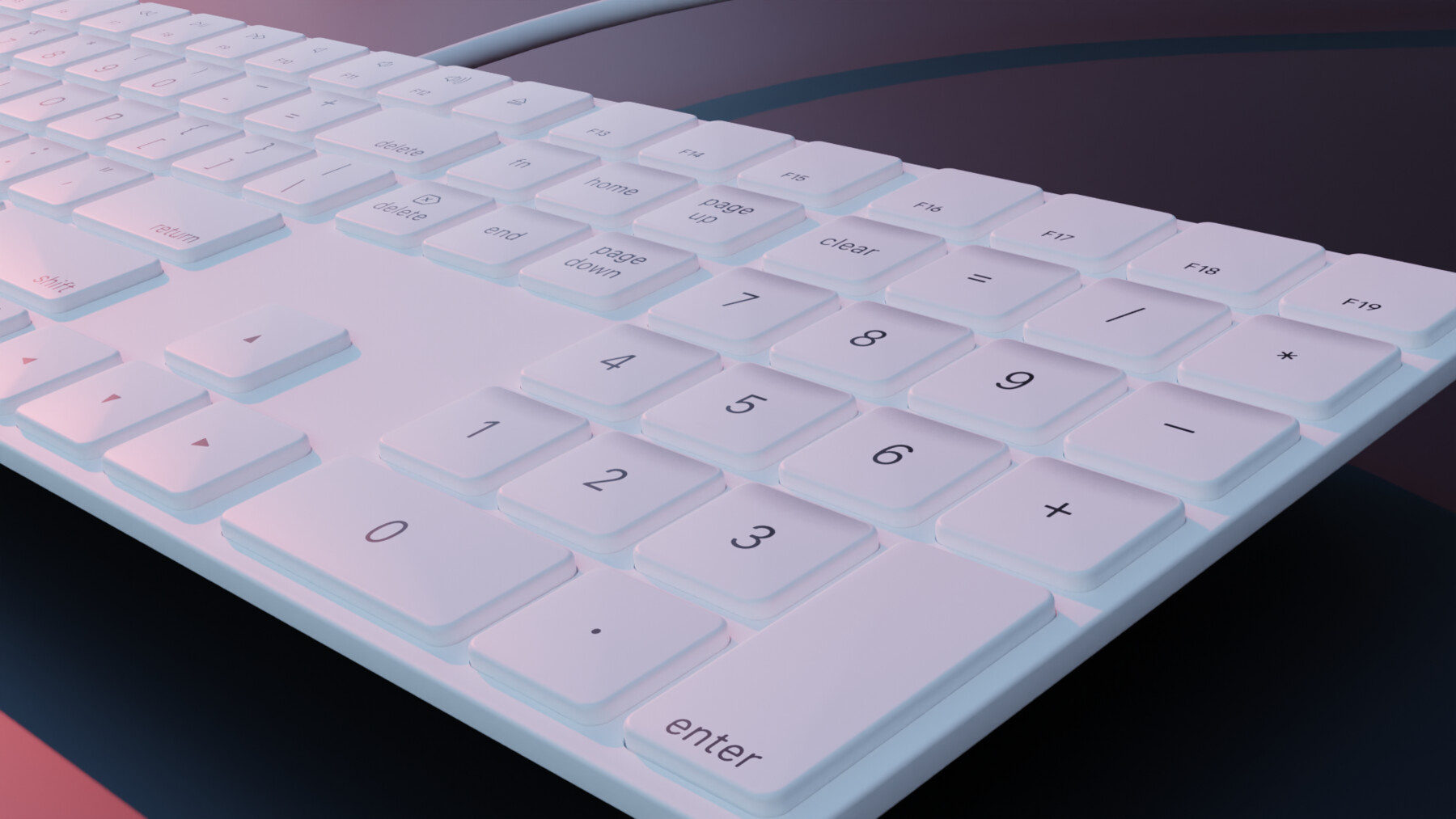 ArtStation - Apple Keyboard | Game Assets