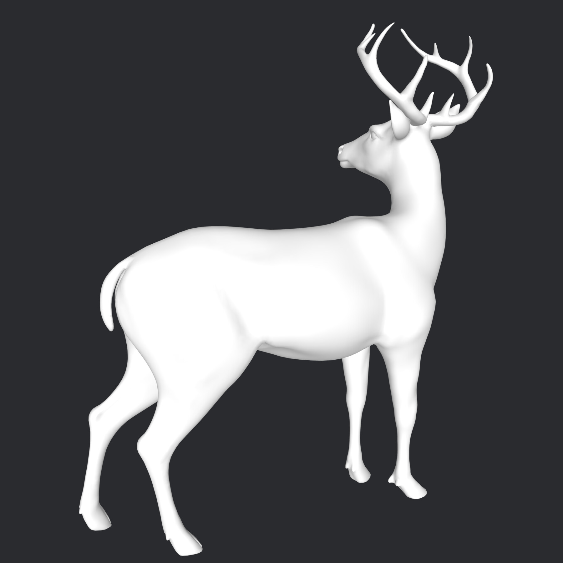 ArtStation - deer | Game Assets