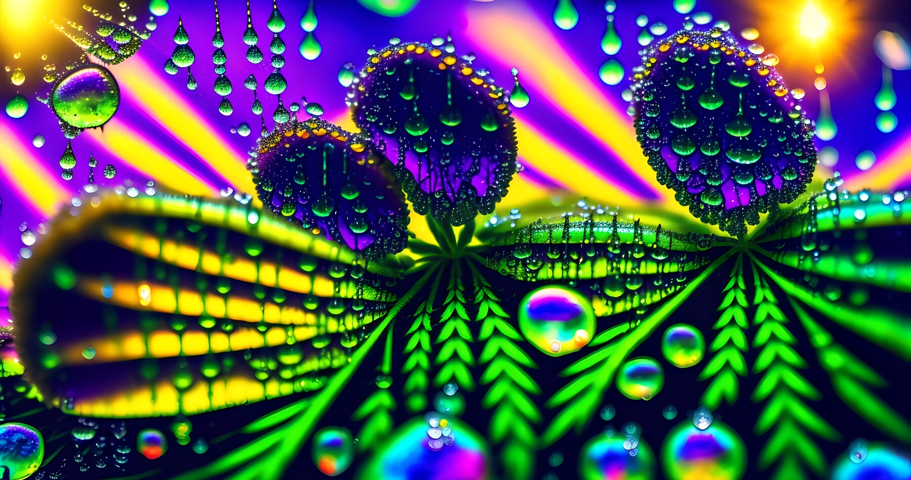 ArtStation - MJ fractalic evolution in sequence of 98 illustrations in 4K + chillout animation ...