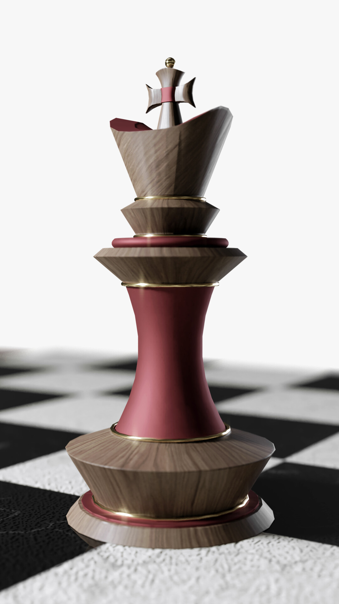 ArtStation - Chess Set Table | Game Assets