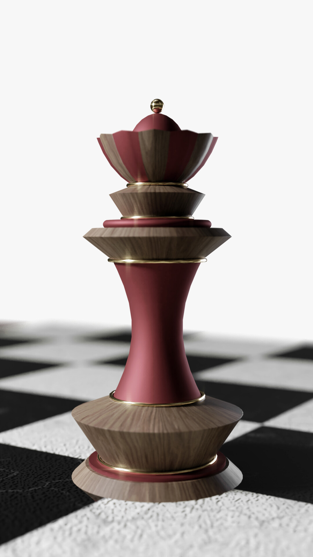 ArtStation - Chess Set Table | Game Assets