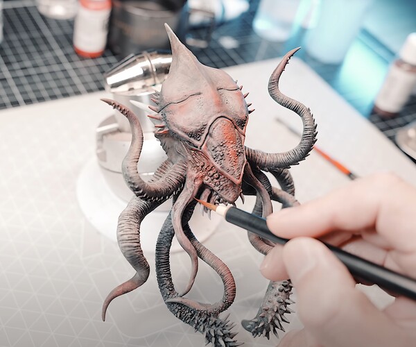 ArtStation - alien 3D modeling print files | Resources