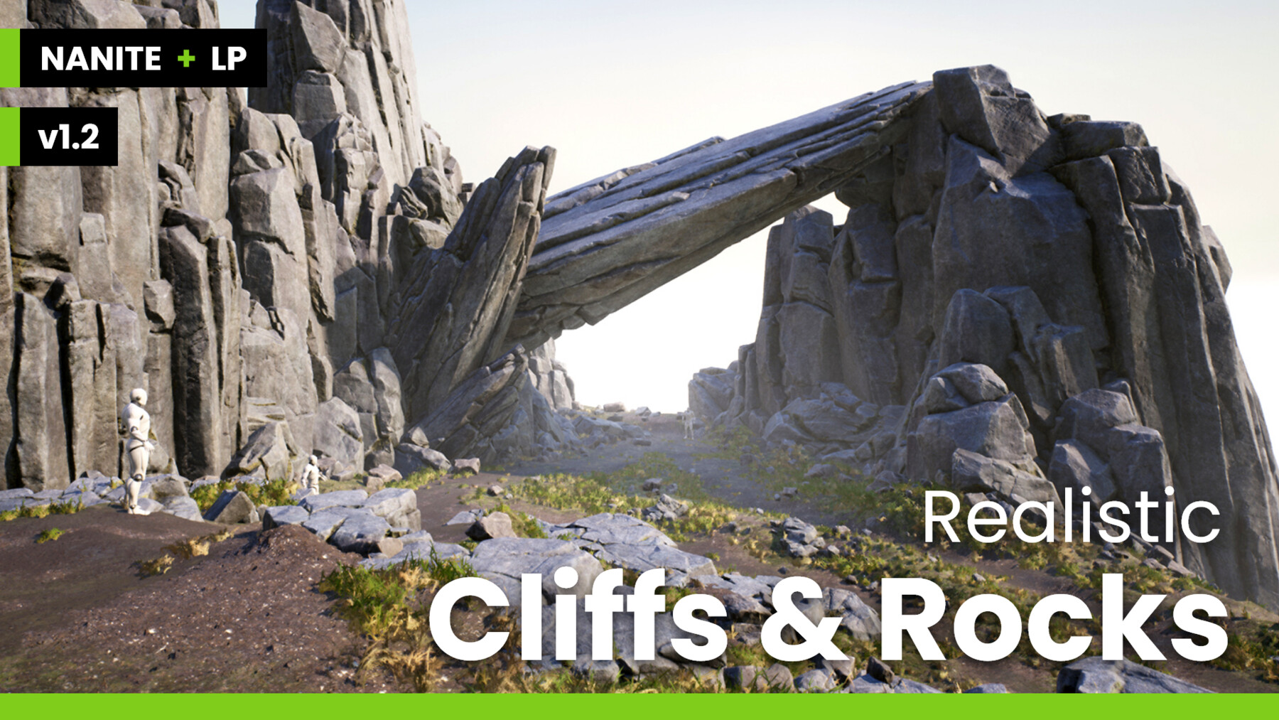 ArtStation - Realistic-Looking Cliffs and Rocks [Unreal Engine 4 & 5 ...