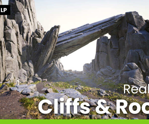ArtStation - Realistic-Looking Cliffs and Rocks [Unreal Engine 4 & 5] | Game Assets