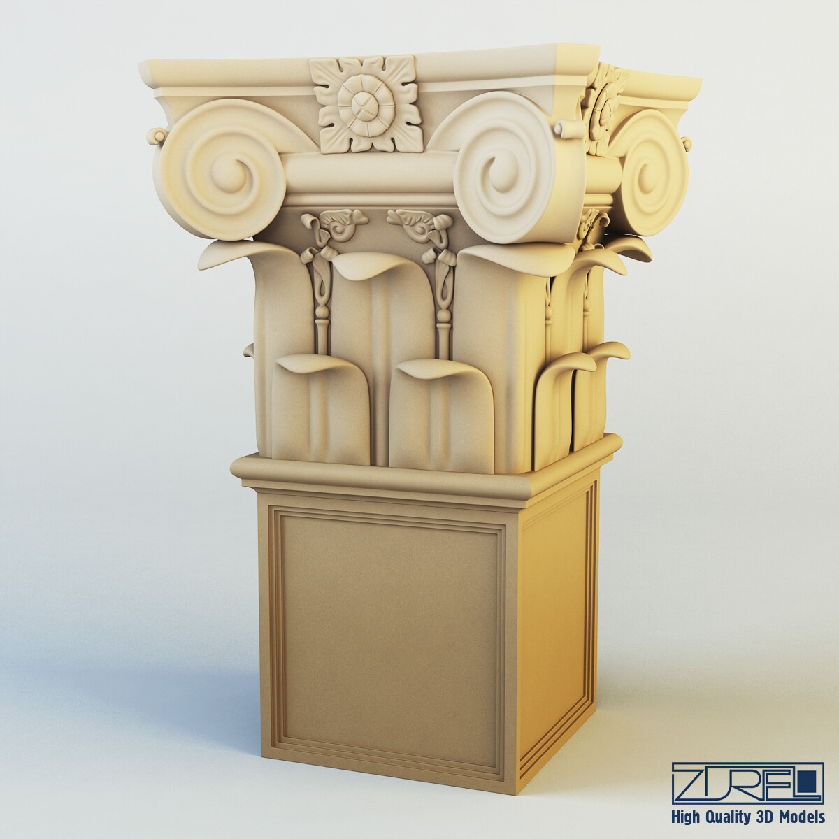 ArtStation - Column Capital | Resources
