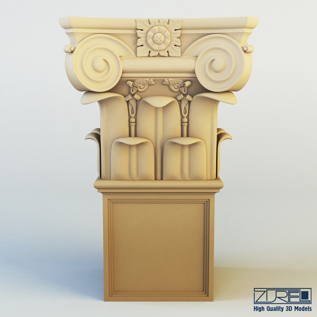 ArtStation - Column Capital | Resources