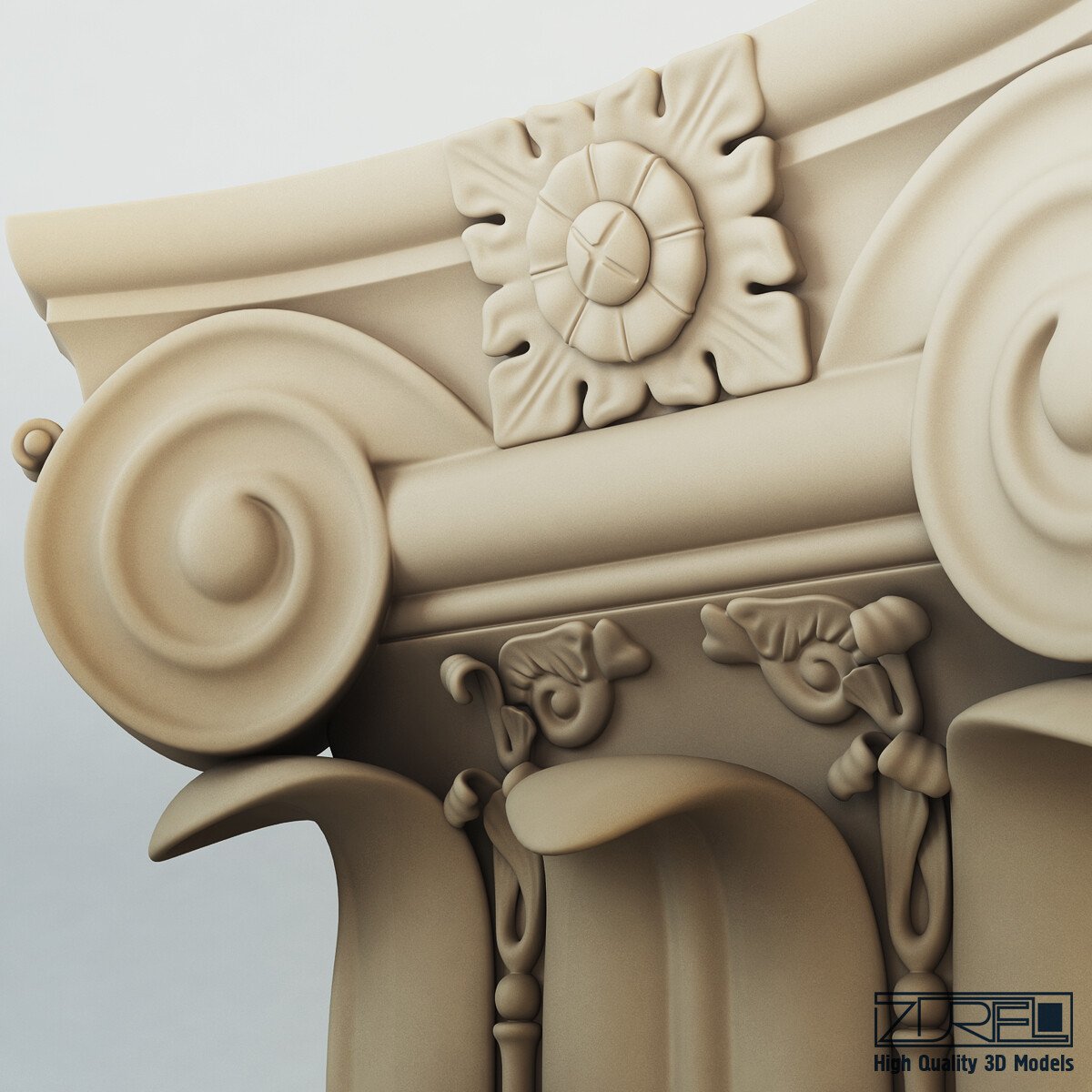 ArtStation - Column Capital | Resources