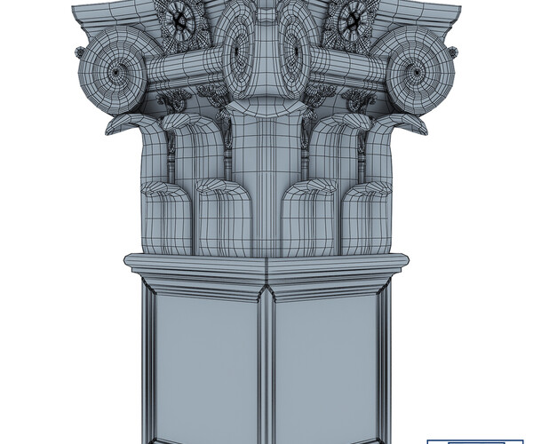 ArtStation - Column Capital | Resources