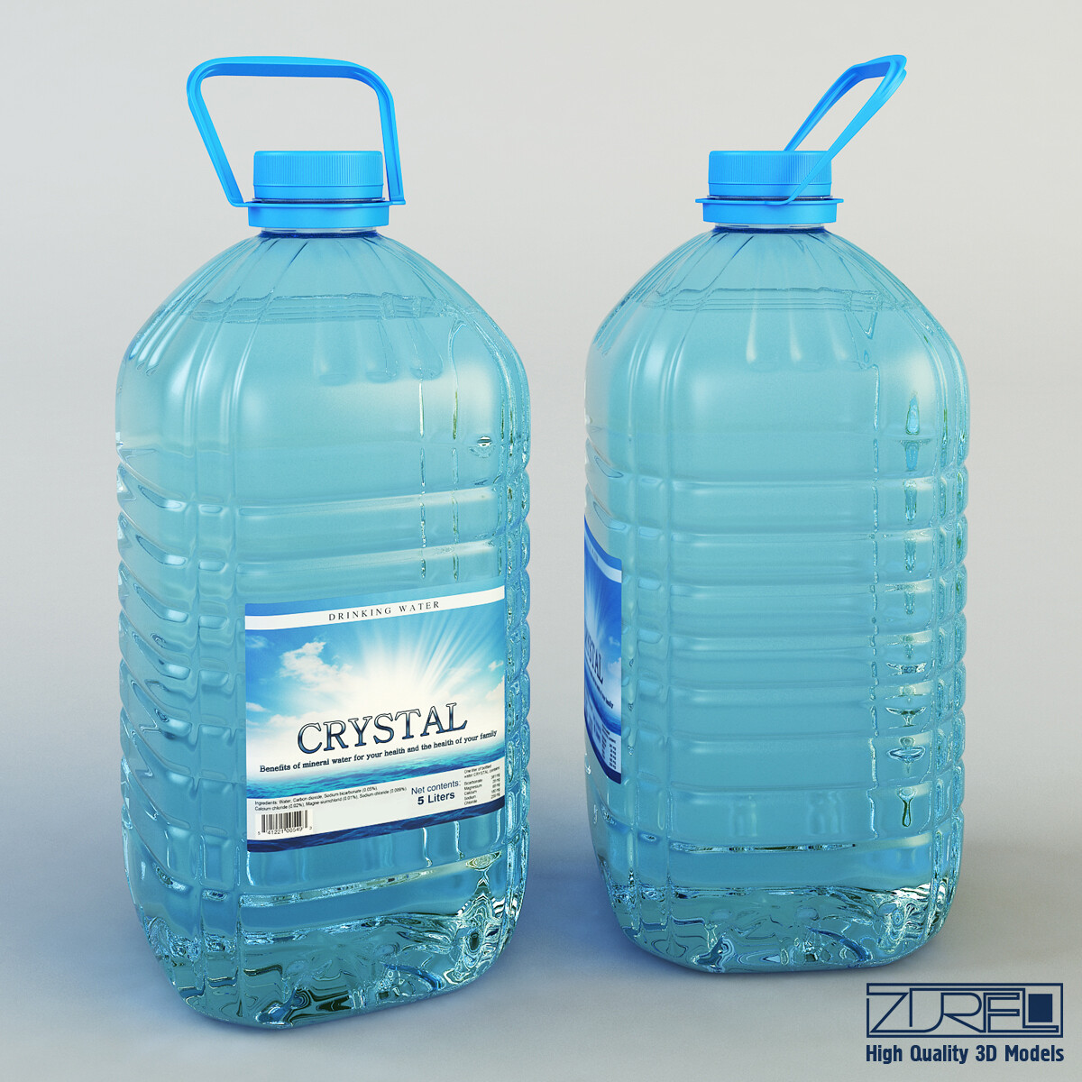ArtStation - Water Bottle 5 liter | Resources