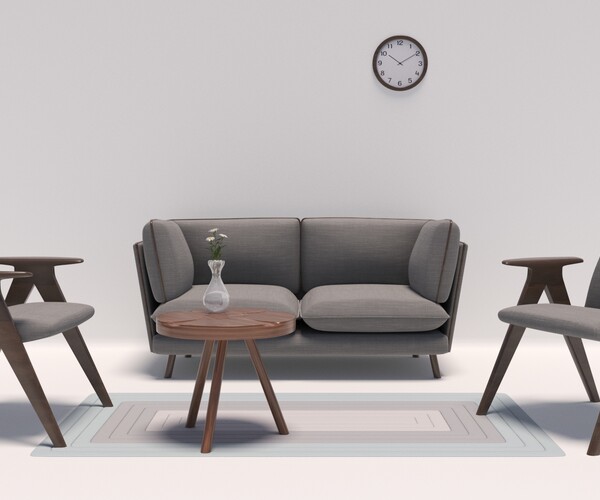 ArtStation - Sofa Scene | Resources