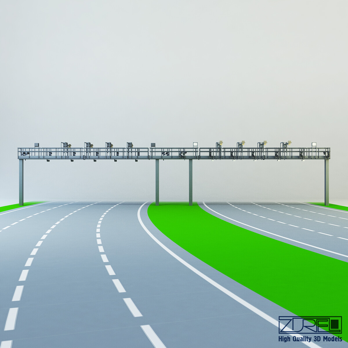 ArtStation - Multi Lane Free Flow | Resources
