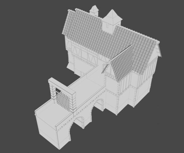 ArtStation - Medieval Building | Game Assets