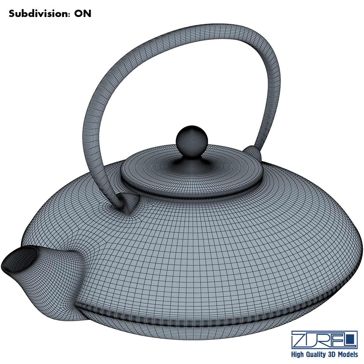 ArtStation - Cast Iron Tea Kettle | Resources