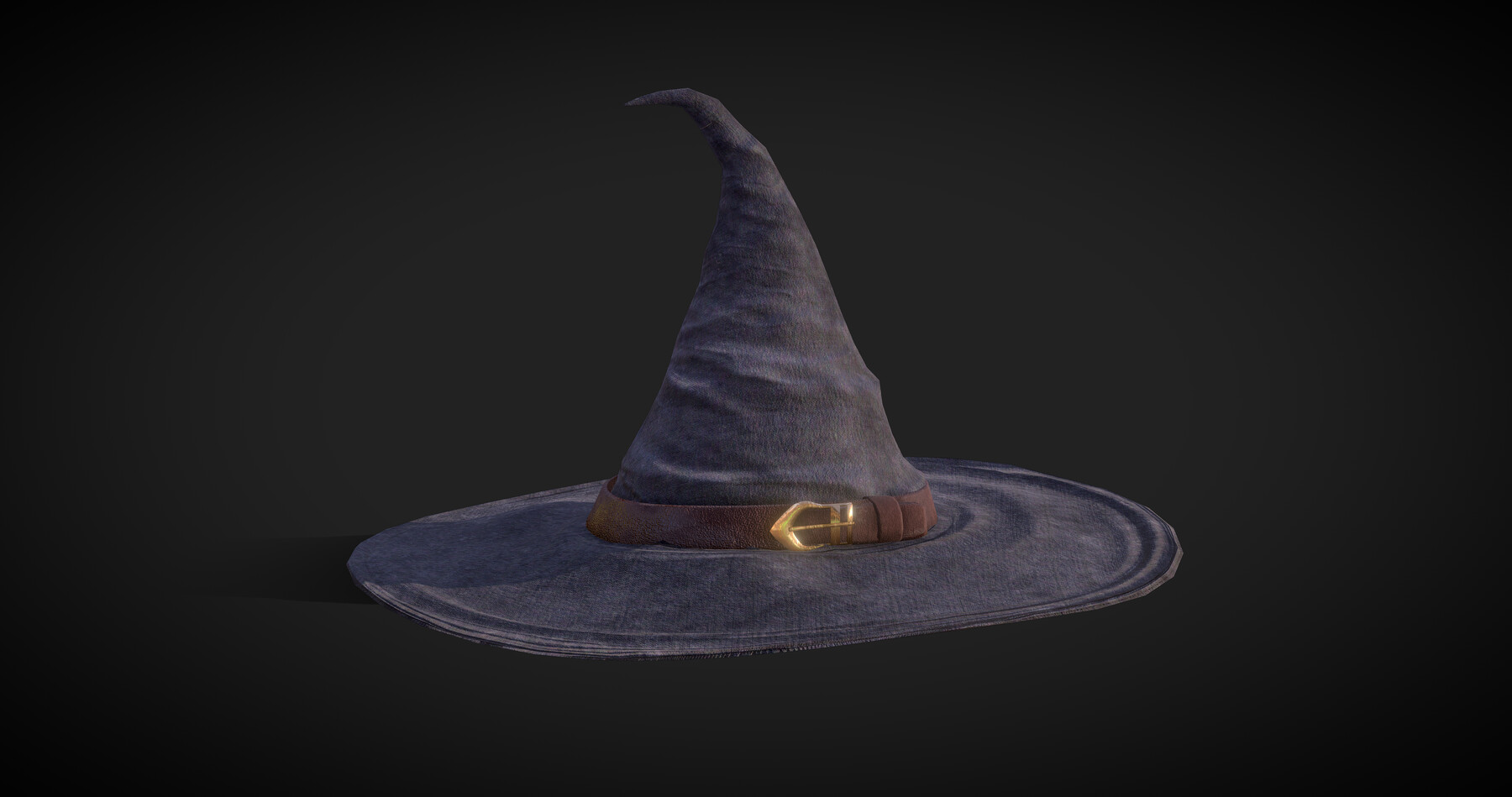 ArtStation - Wizard Witch Hat - low poly 3D model | Game Assets