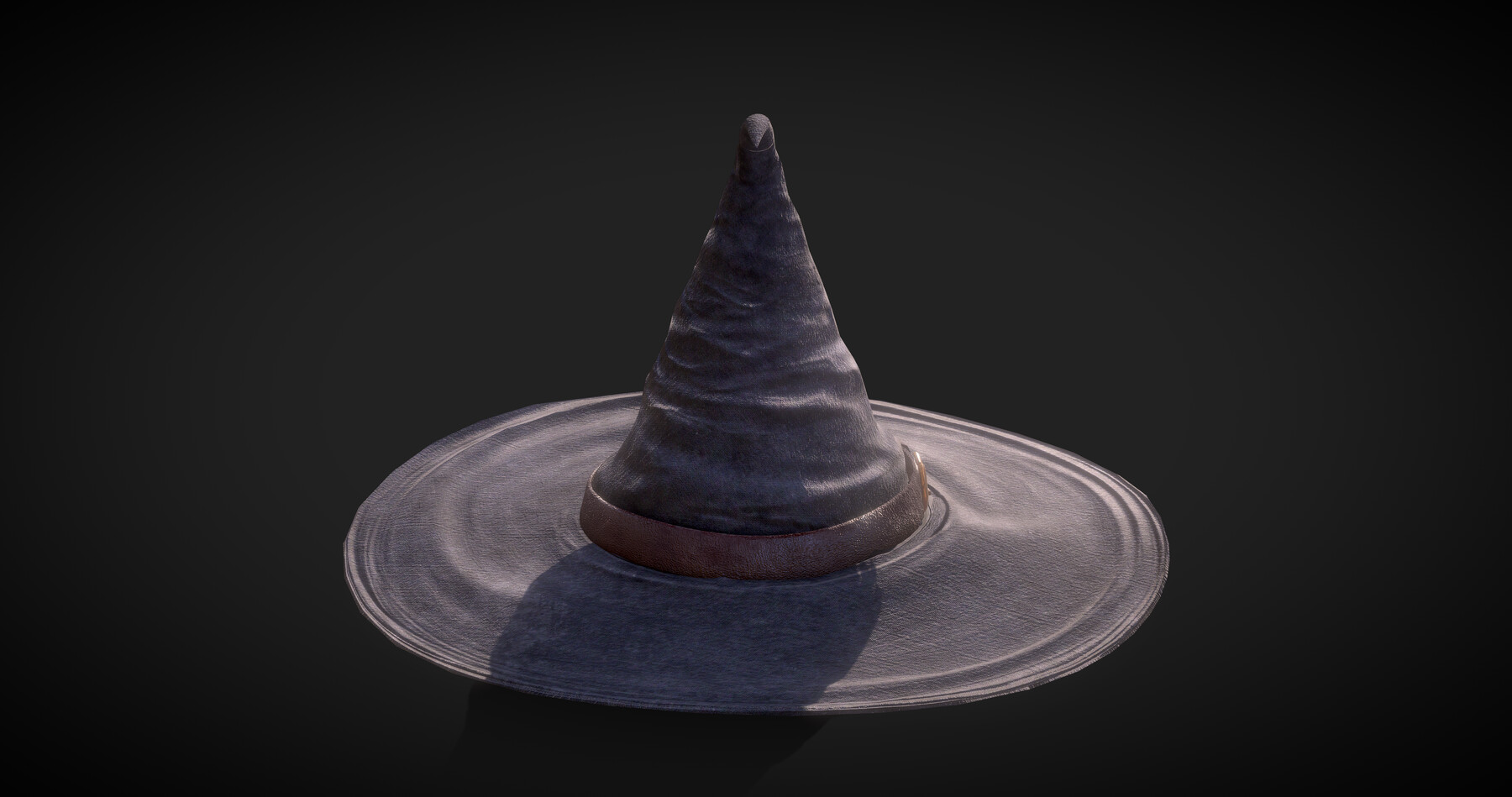 ArtStation - Wizard Witch Hat - low poly 3D model | Game Assets