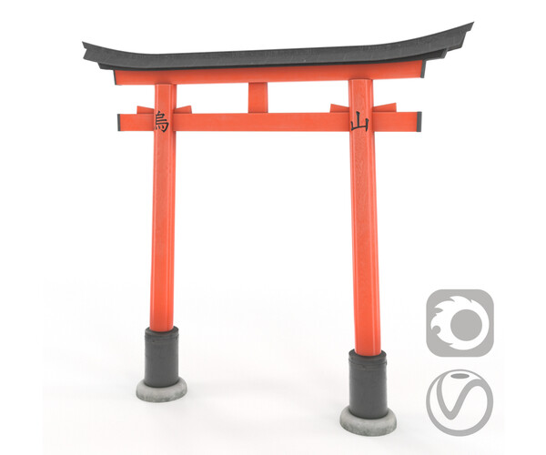 ArtStation - Torii Gate | Game Assets