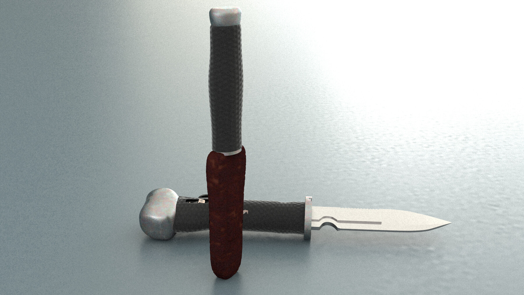 ArtStation - laos Game Combat Knife | Game Assets