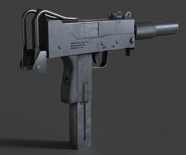 ArtStation - MAC10 4k | Game Assets