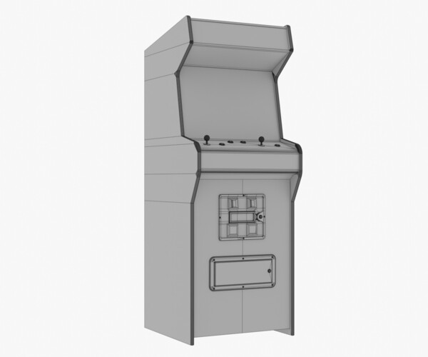 ArtStation - Joust 1982 Williams Arcade Cabinet | Game Assets