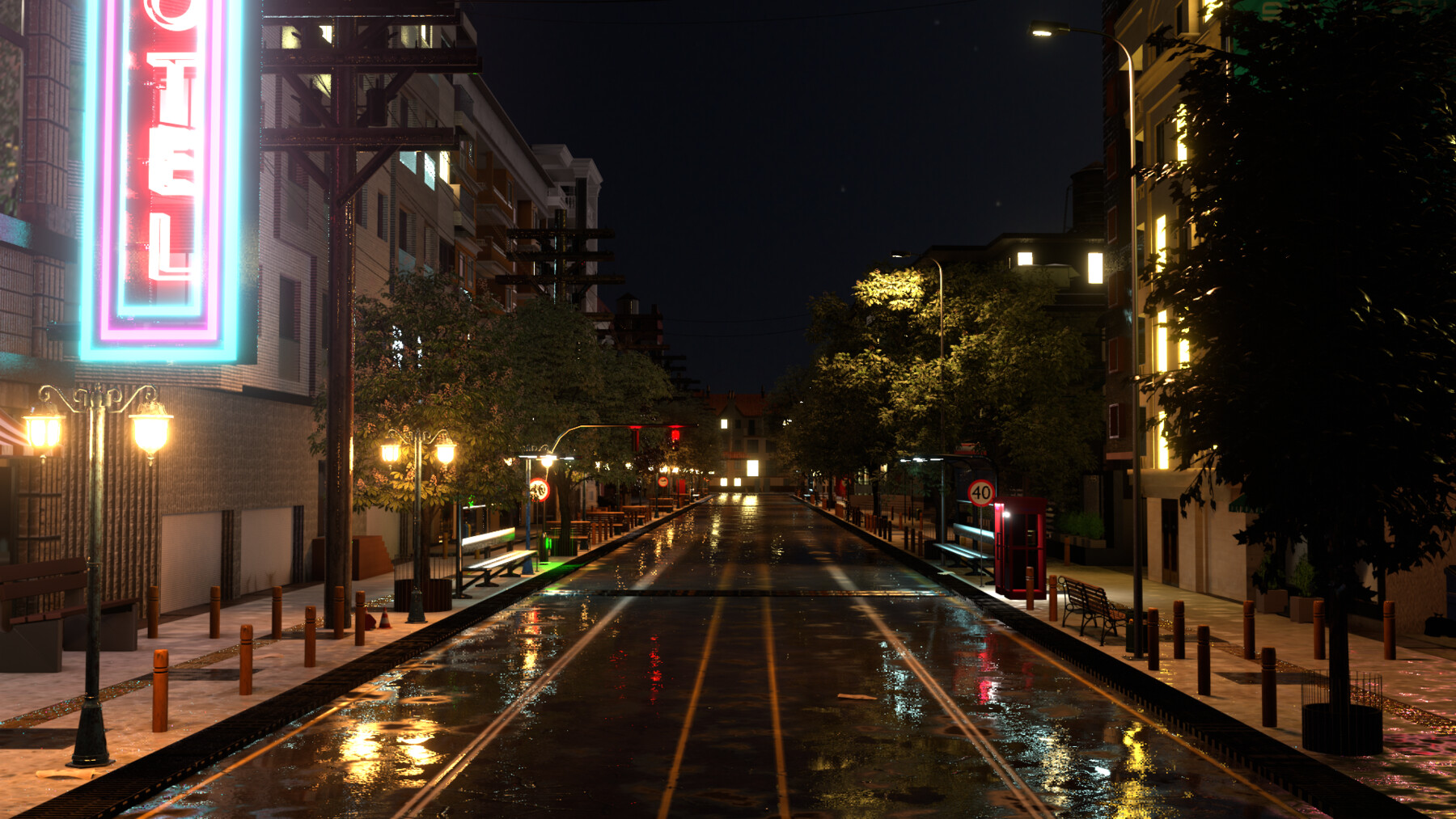 ArtStation - City Street | Game Assets