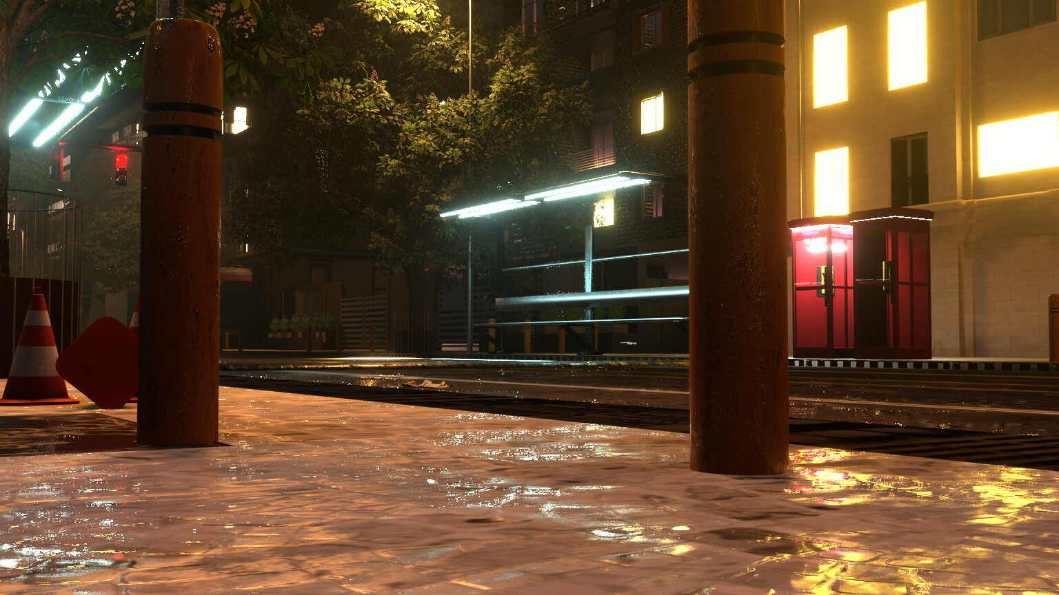 ArtStation - City Street | Game Assets