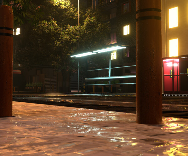 ArtStation - City Street | Game Assets