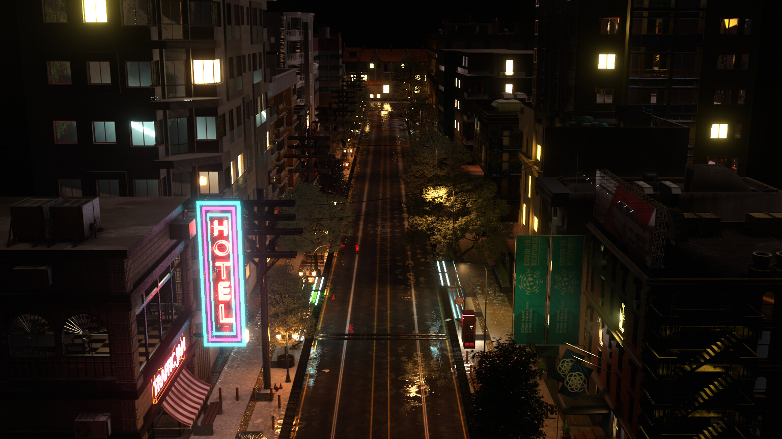 ArtStation - City Street | Game Assets