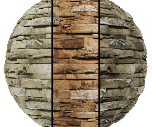 ArtStation - FB572 stone wood effect covering | 3MAT | PBR | Seamless ...