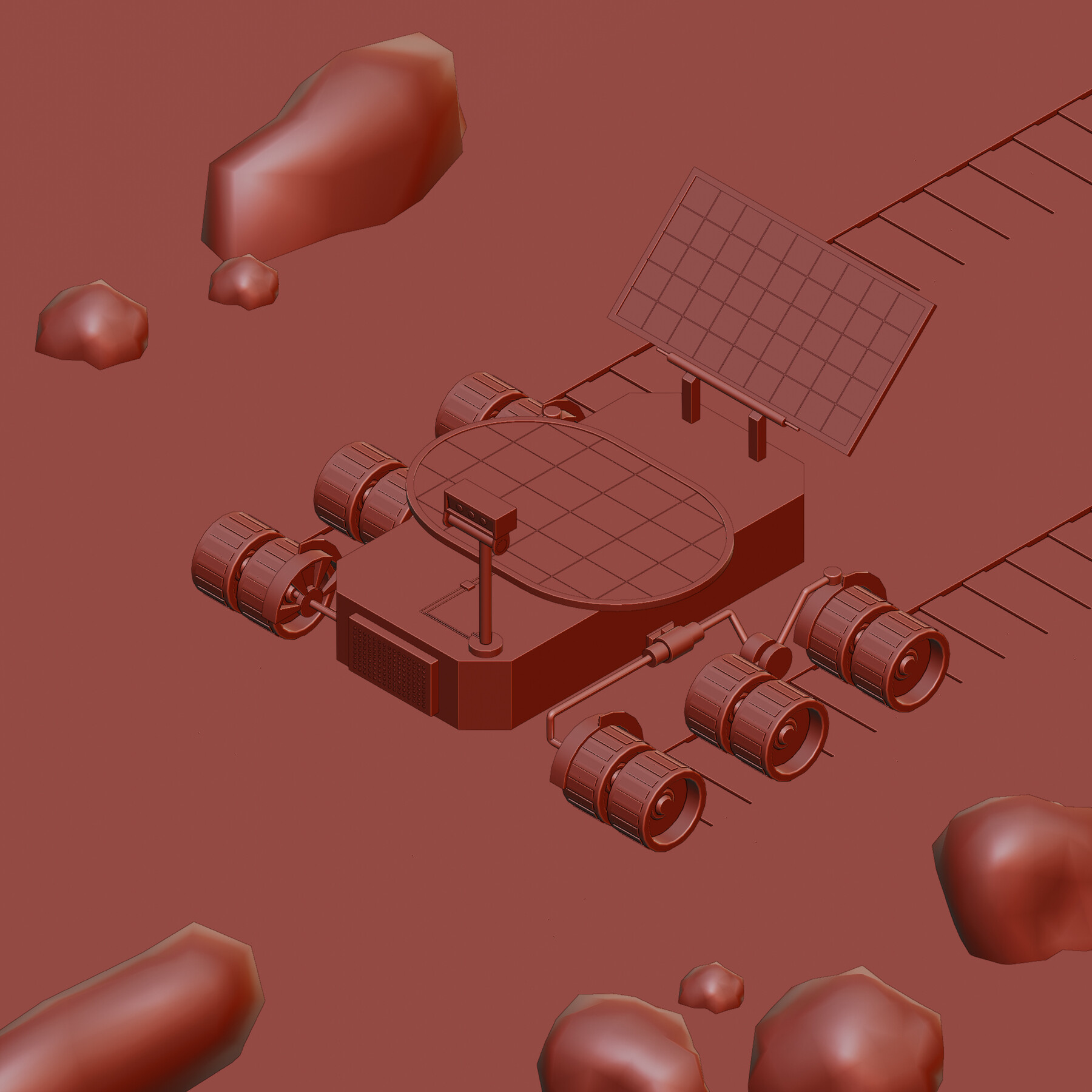 ArtStation - Mars Exploration Rovers | Resources