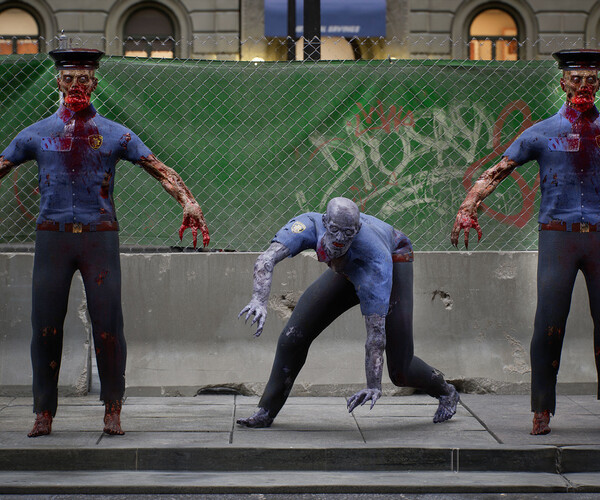 ArtStation - Zombies | Game Assets