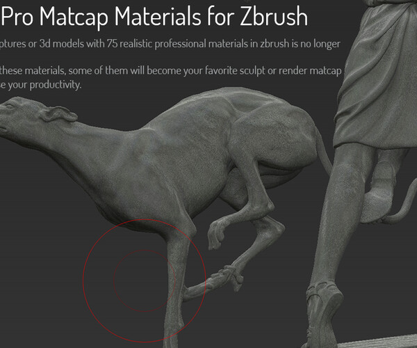 ArtStation - Crea Clay Pro Matcap Materials for Zbrush | Resources