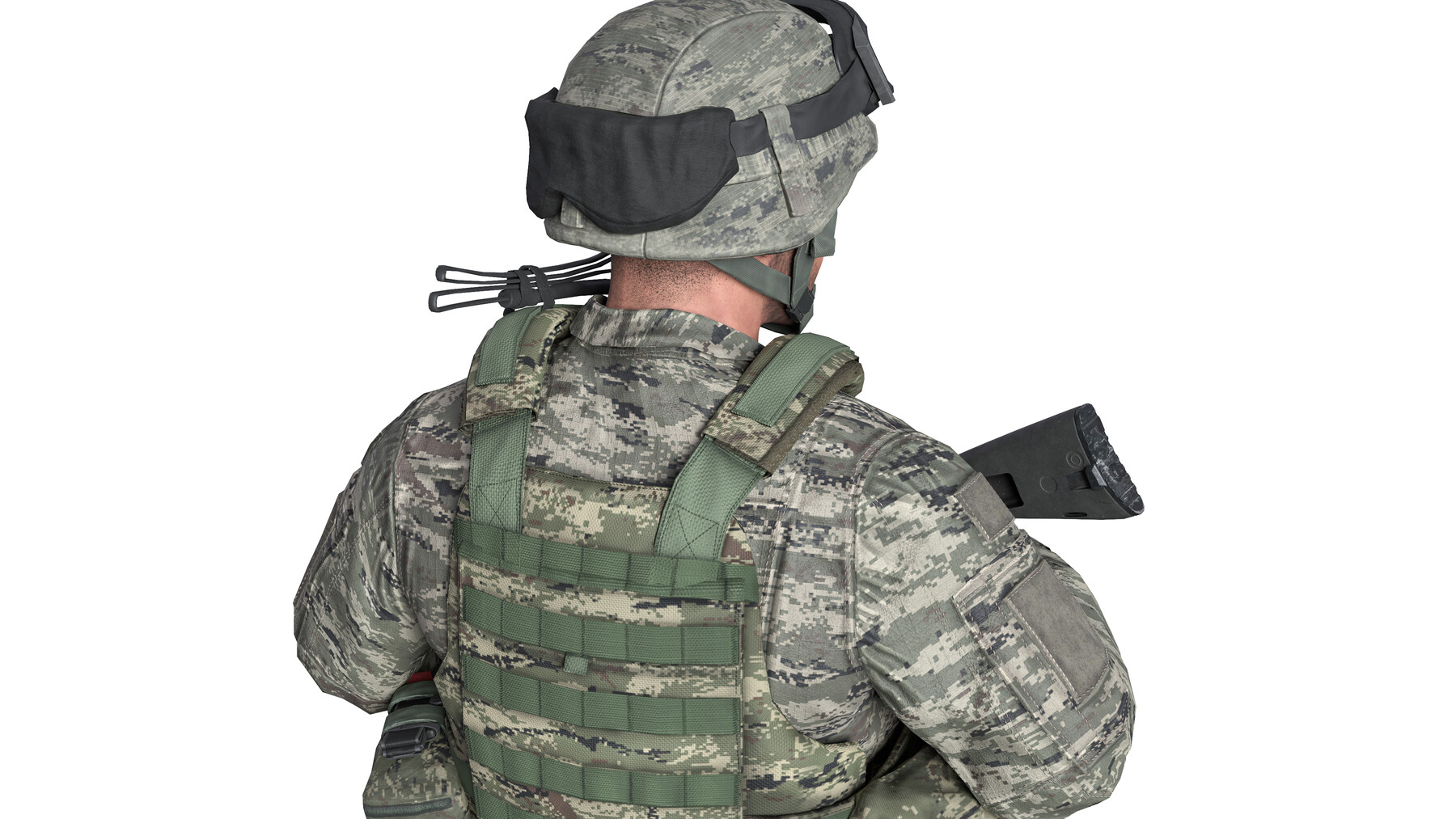 ArtStation - MILITARY Game Ready Croatian Soldier Character | Game Assets