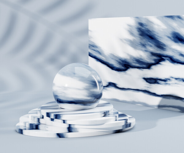 ArtStation - 7 Pro Marble Realtime Shaders Volume 01 for Blender 3D ...
