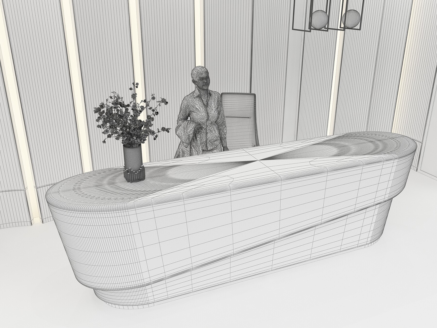 ArtStation - Reception Desk - 023 | Resources