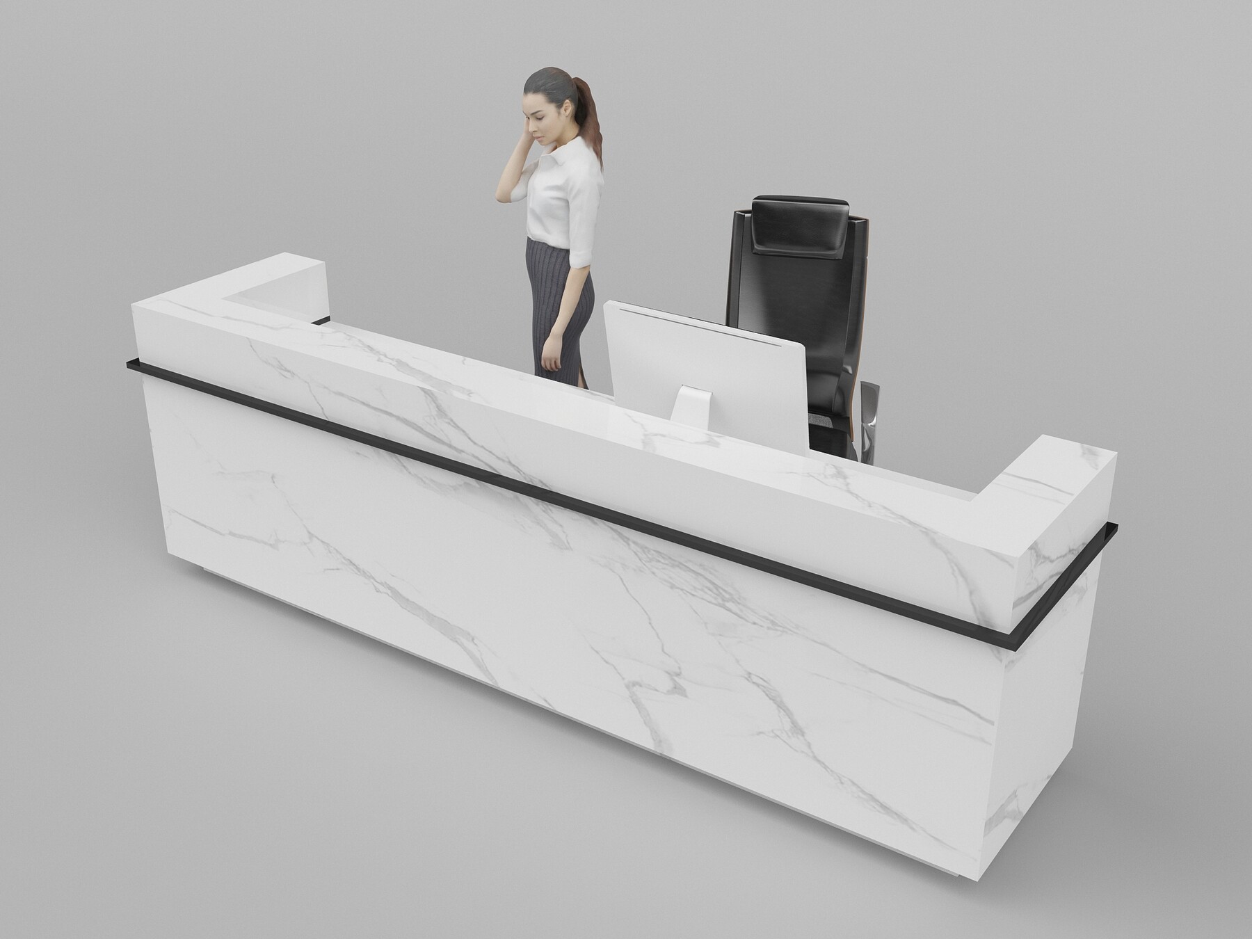 ArtStation - Reception Desk - 024 | Resources