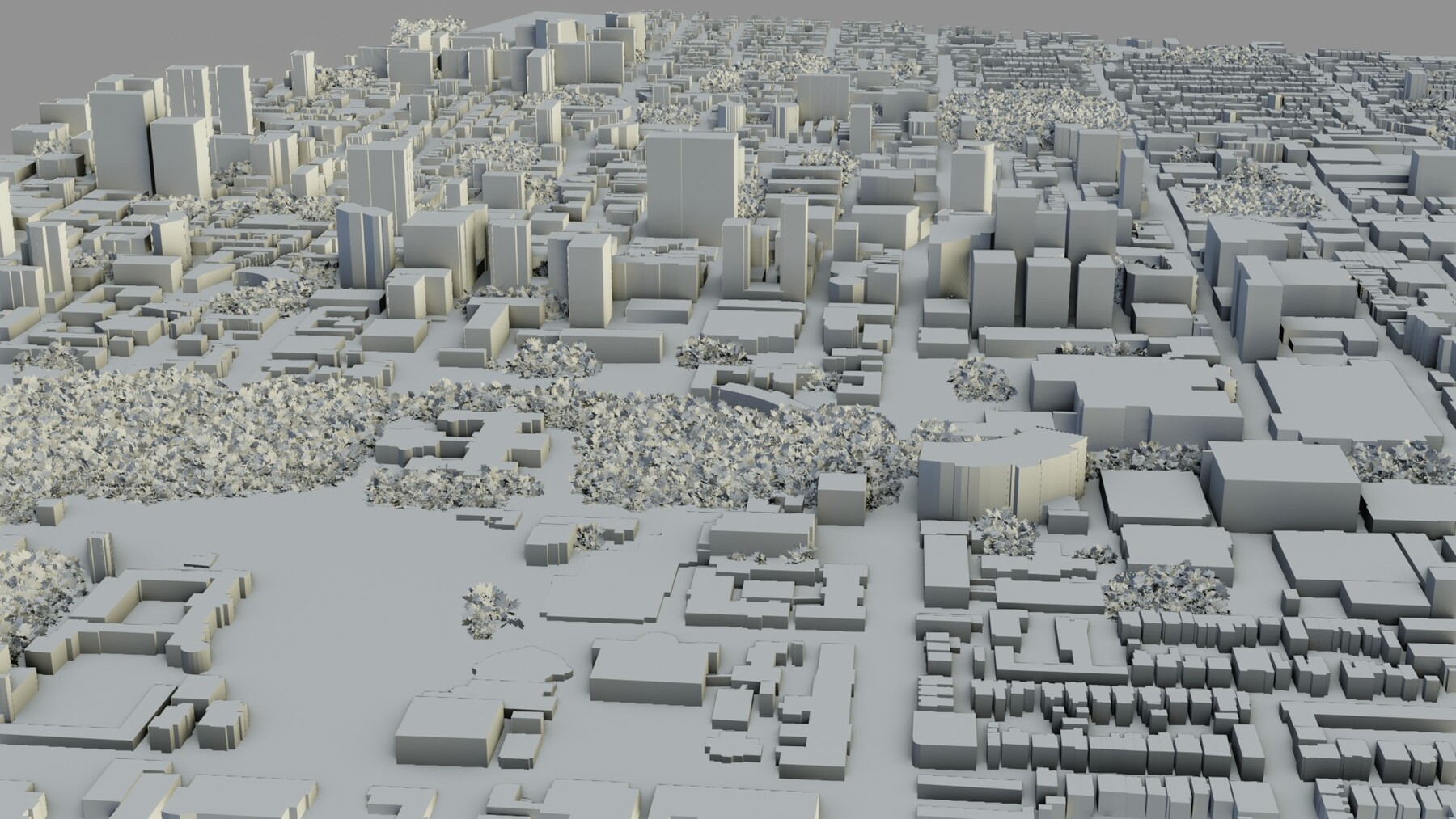 ArtStation - City Scape 3D model | Game Assets